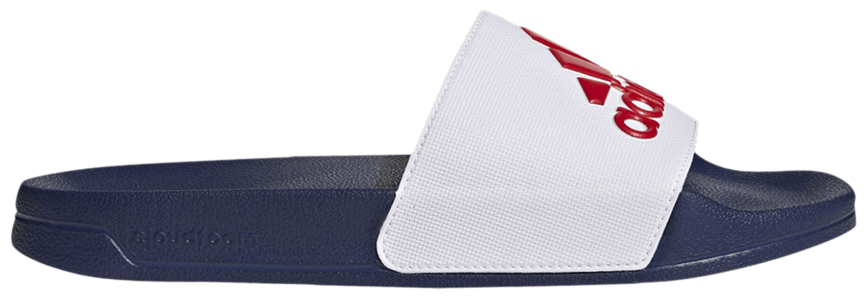 Buy Adilette Shower Slide 'White Victory Blue' - HQ6885 | GOAT