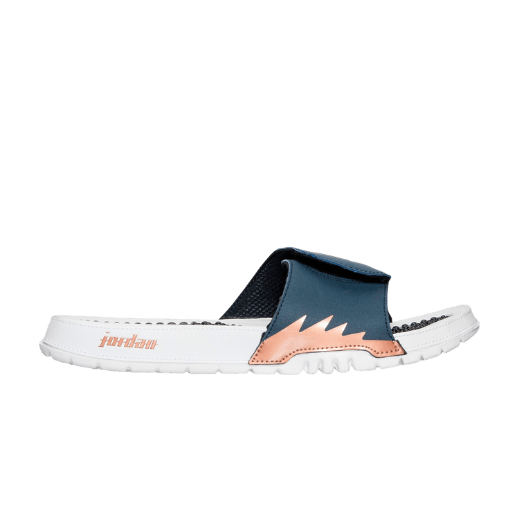 Buy Air Jordan Hydro 5 Retro Slide 'Obsidian Metallic Red Bronze ...