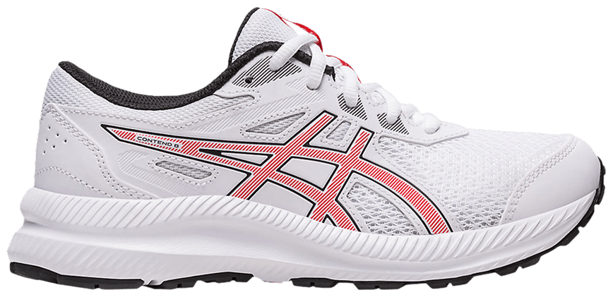 Buy Asics Contend 8 GS 'White Electric Red' - 1014A259 103 | GOAT