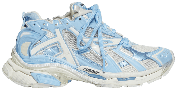 Buy Balenciaga Wmns Runner Sneaker 'Light Blue' - 677402 W3RB2 9744 | GOAT