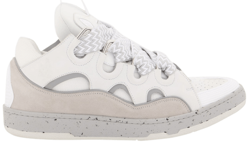 Buy Lanvin Curb Sneakers 'Grey White' - FM SKRK11 DOTS P231300 | GOAT