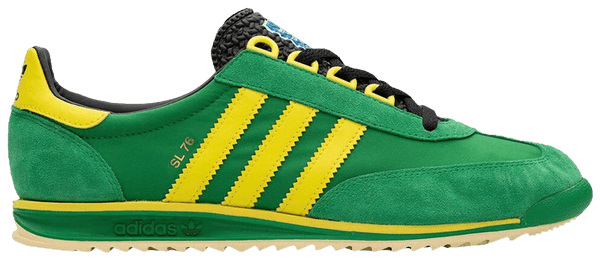 Buy Adidas SL 76 'Green Shock Yellow' size? Exclusive - FW7161 | GOAT