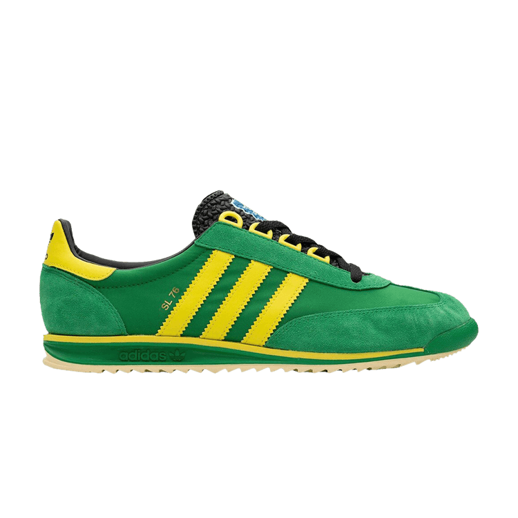 Buy Adidas SL 76 'Green Shock Yellow' size? Exclusive - FW7161 | GOAT