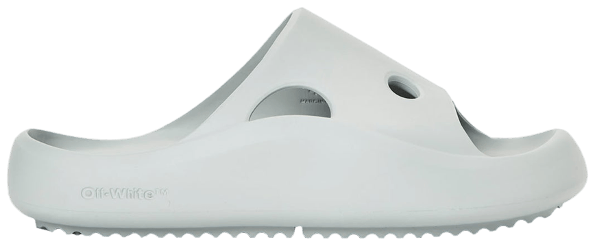 Off-White Meteor Padded Sliders 'Light Grey' | GOAT