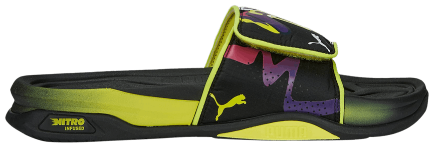 Buy Neymar Jr. x Dream Nitro Slide 'Black Neon Yellow' - 392037 01 | GOAT