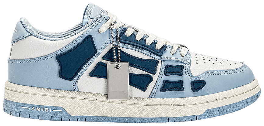 Buy Amiri Wmns Skel Top Low 'Baby Blue' - WFS005 853 | GOAT