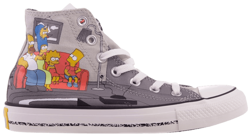 Buy The Simpsons x Converse Chuck Taylor All Star High 'Living Room ...