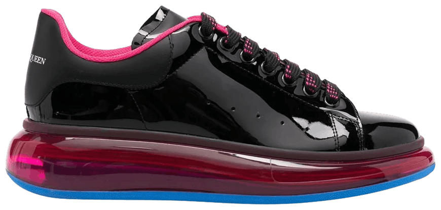 Buy Alexander McQueen Oversized Sneaker 'Transparent Sole - Black Pink ...