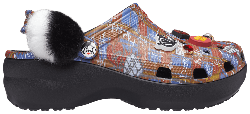 Buy Cruella 2 x Crocs Wmns Classic Platform Clog 'Stay Weird' - 207399 ...