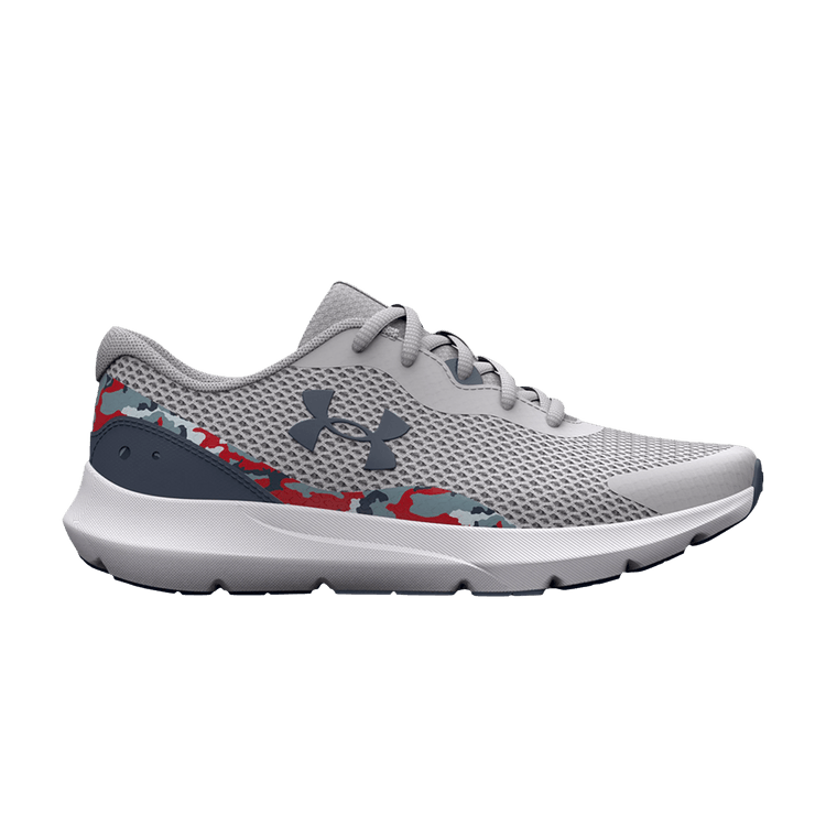 Buy Under Armour Surge 3 Printed GS 'Halo Grey Camo' - 3026689 101 | GOAT