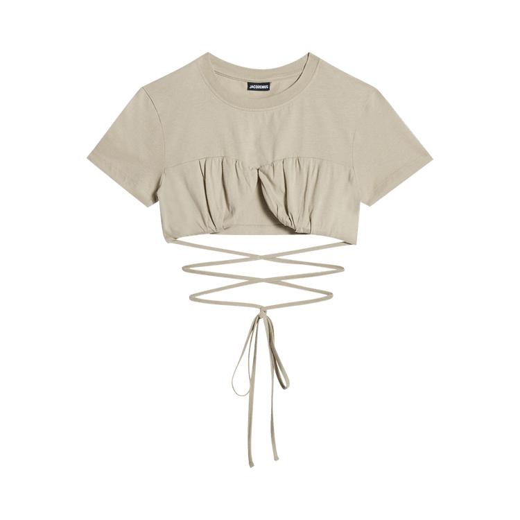 Buy Jacquemus Le T-Shirt Baci 'Light Khaki' - 211JS001 2160 530 | GOAT UK