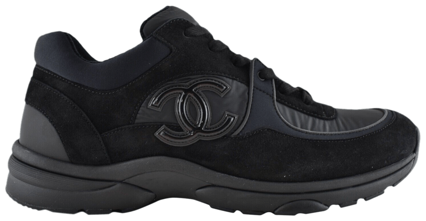 Buy Chanel CC Logo Sneaker 'Black' - G34361 Y53536 94305 | GOAT