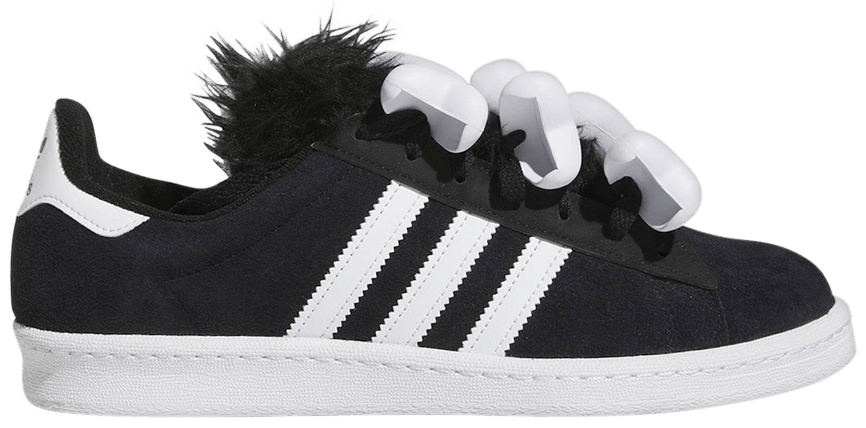 Buy Jeremy Scott x Campus 80s 'Bones - Black' - HQ4493 | GOAT