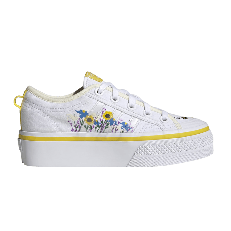 Buy Adidas Nizza Platform Big Kid 'Save The Bees' - HP6229 | GOAT