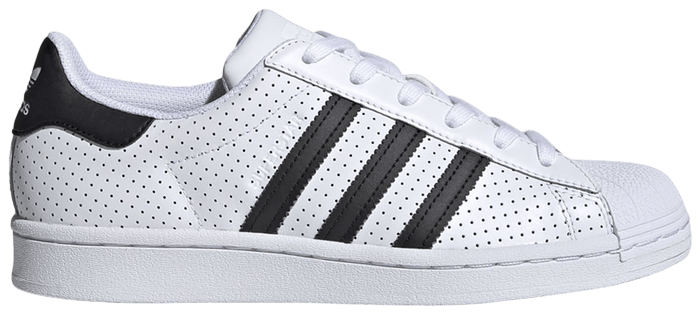 Buy Wmns Superstar 'White Black Perforated' - FV3444 | GOAT