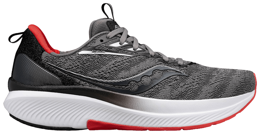 Buy Saucony Echelon 9 'Charcoal Red Sky' - S20765 20 | GOAT
