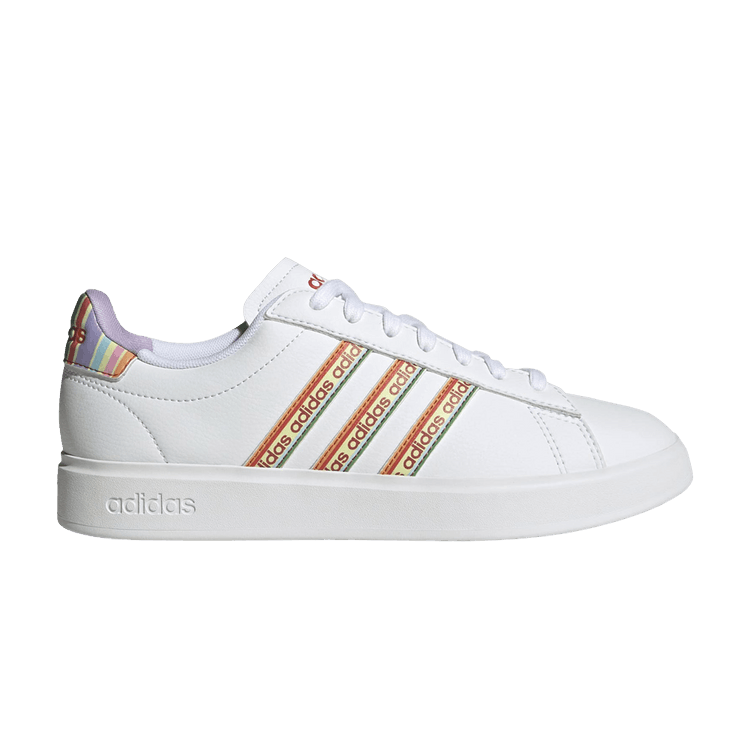Buy Wmns Grand Court 2.0 'Multi-Color Stripes' - HP9412 | GOAT