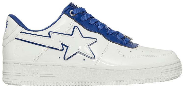 Buy Wmns Bapesta #8 M1 'White Navy' - 1J30291017 NVY | GOAT