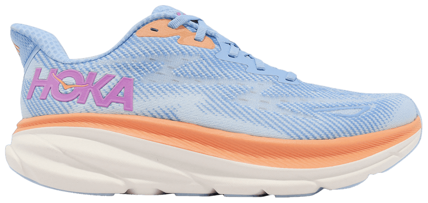 Buy HOKA Wmns Clifton 9 Wide 'Airy Blue' - 1132211 ABIW | GOAT