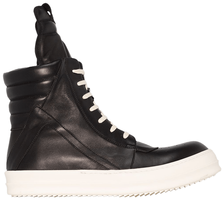 Buy Rick Owens Strobe Geobasket High 'Black' - RU21S6894 LPO 9911 | GOAT