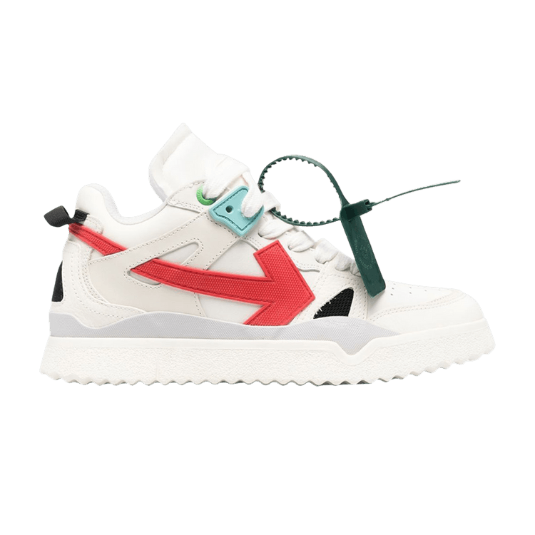 Buy Off-White New Mid Sponge 'White Red' - OMIA234S23LEA001 0125 | GOAT