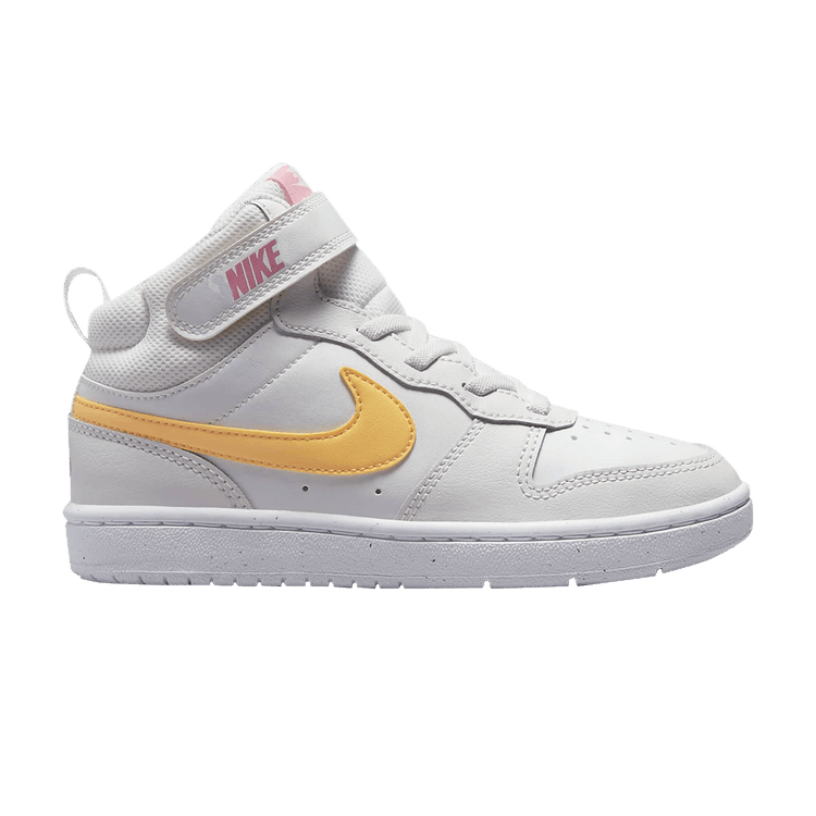 Buy Nike Court Borough Mid 2 PS 'White Topaz Gold' - CD7783 112 | GOAT
