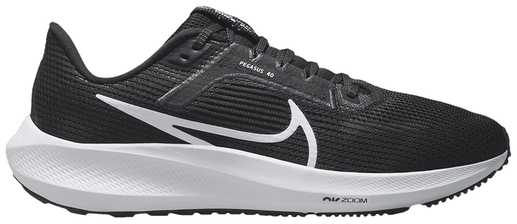 Buy Wmns Air Zoom Pegasus 40 'Black White' - DV3854 001 | GOAT