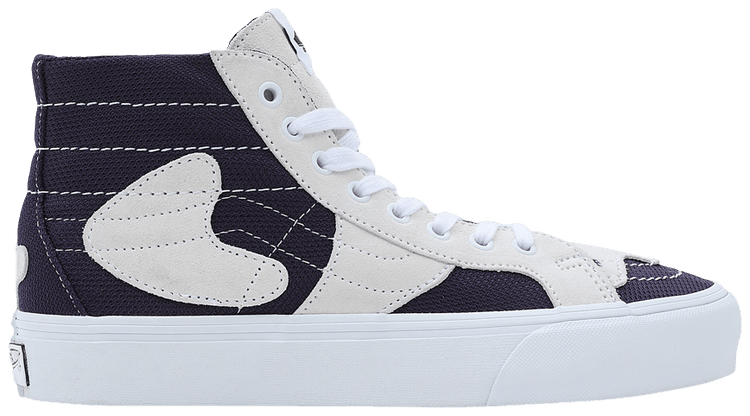 Buy Sk8-Hi WP VR3 LX 'Patchwork - White Navy' - VN0007QGW00 | GOAT