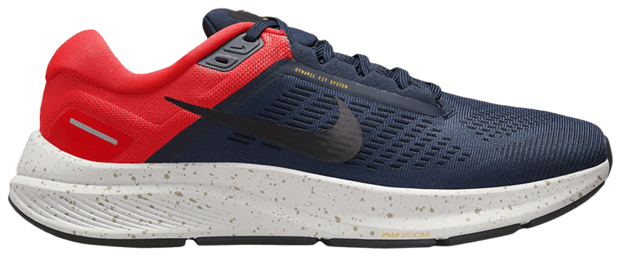 Buy Air Zoom Structure 24 'Obsidian Bright Crimson' - DA8535 403 | GOAT