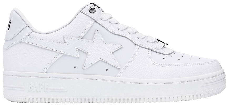Bapesta #6 'White' | GOAT