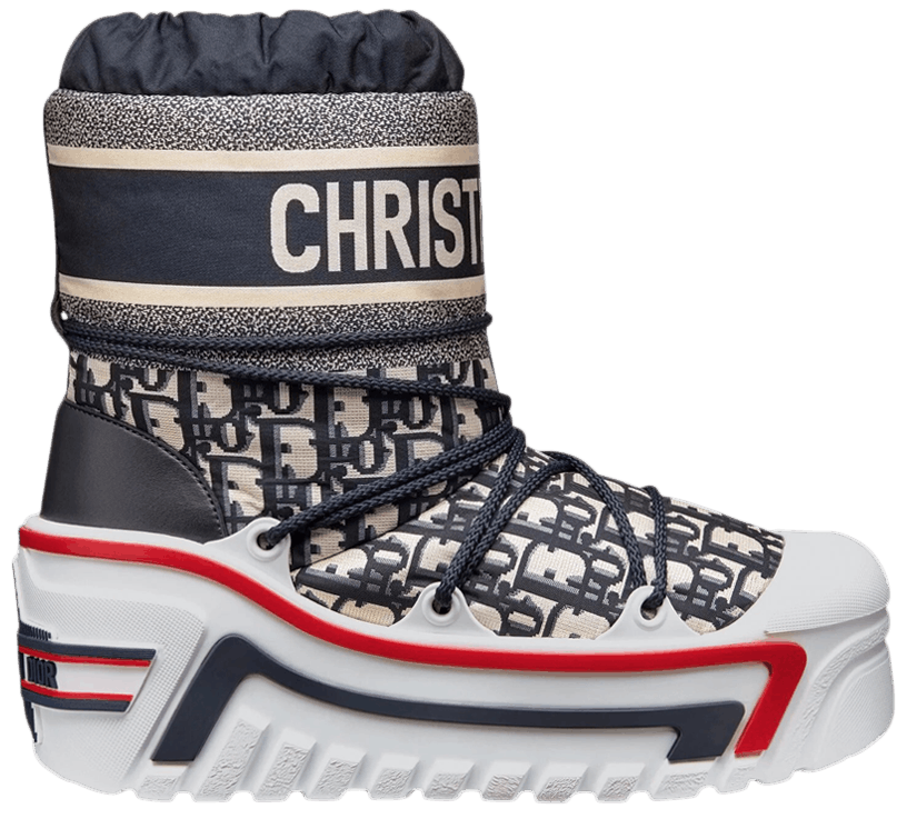 Buy Dior Wmns DiorAlps Snow Boot 'Dior Oblique - Deep Blue' - KCI685OSY ...