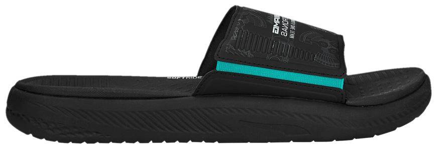 Buy Puma Mercedes-AMG Petronas F1 x Softride Slide 'Black Spectra Green ...