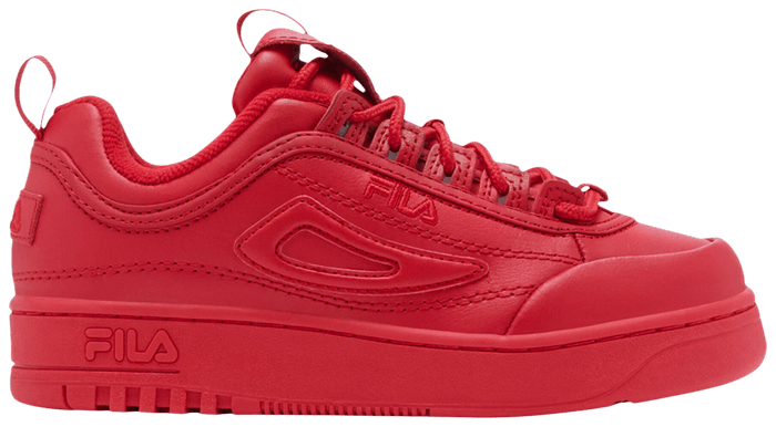 Buy Fila Disruptor 2 X FX-100 Lux Kids 'Triple Red' - 3FM00670 600 | GOAT