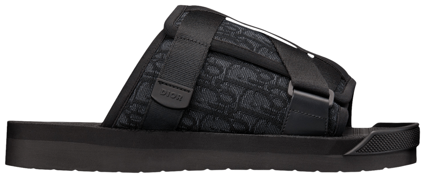 Buy Dior Alpha Sandal 'Dior Oblique - Black' - 3SA081YXV H910 - Black ...