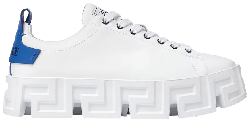 Buy Versace Greca Labyrinth 'White Blue' - 1003134 1A02500 2W660 | GOAT