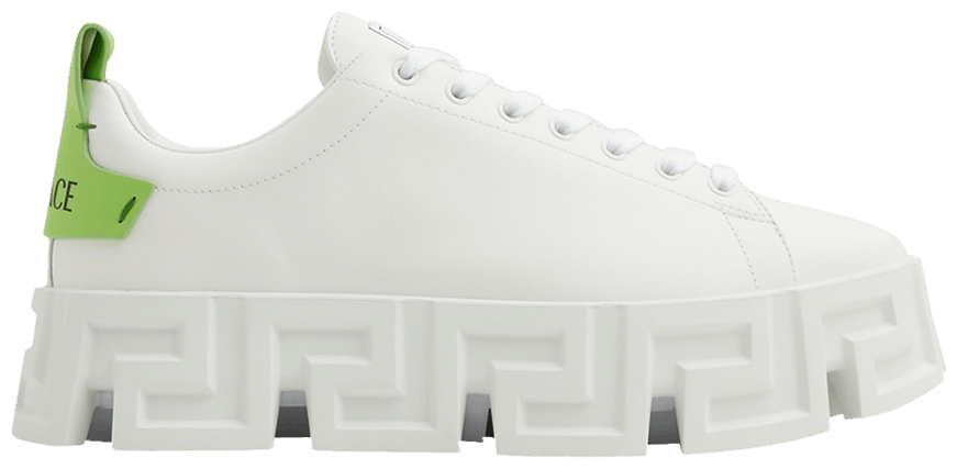 Buy Versace Greca Labyrinth 'White Light Green' - 1003134 1A02500 2W670 ...