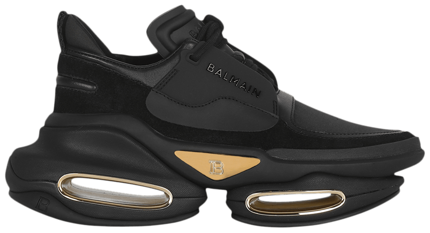 Buy Balmain Wmns B-Bold Low 'Black Gold' - AN1VI541LSLD 0PA | GOAT