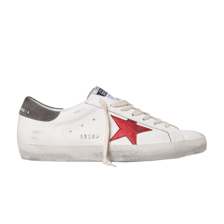Buy Golden Goose Superstar 'White Red Grey' - GMF00101 F004166 11390 | GOAT
