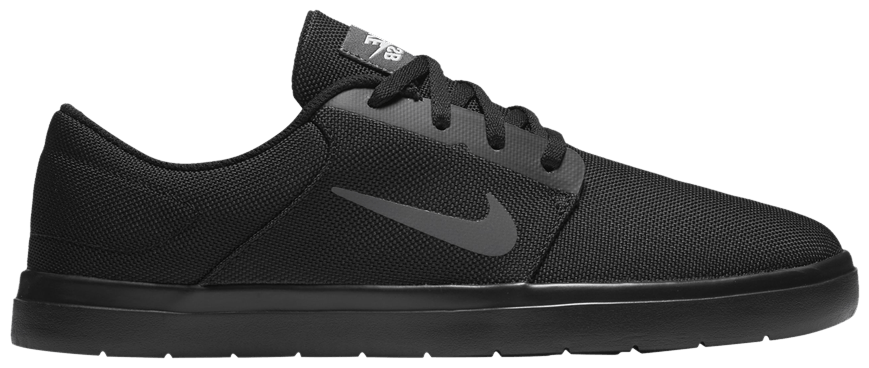 Buy Nike Portmore Ultralight Canvas SB 'Black Dark Grey' - 844445 001 ...