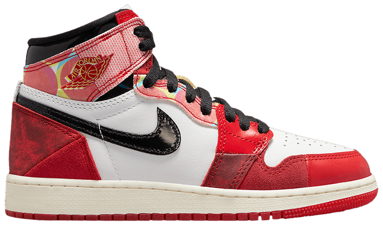 Marvel x Air Jordan 1 Retro High OG GS 'Spider-Man: Across the Spider ...