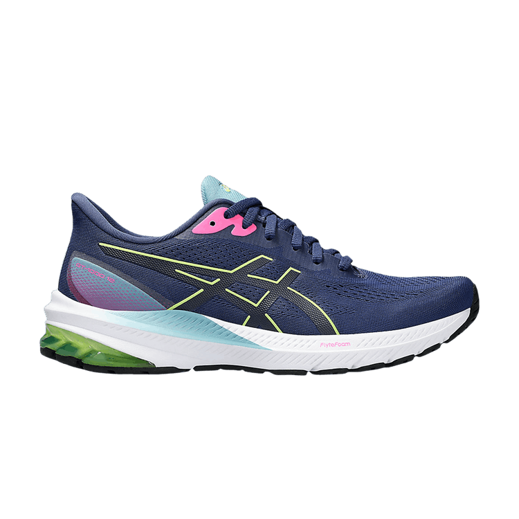 Buy Asics Wmns GT 1000 12 'Deep Ocean Lime' - 1012B450 401 | GOAT