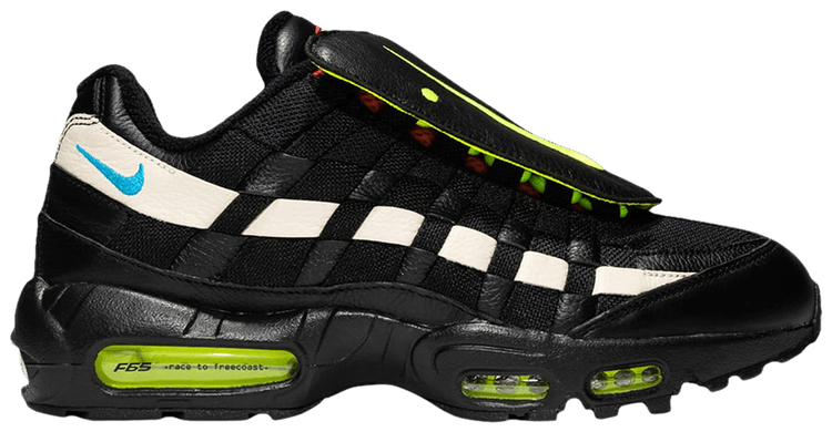 Buy IDK x Air Max 95 'Free Coast - Black Leather' Friends & Family ...