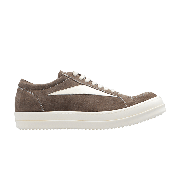 Buy Rick Owens EDFU Suede Leather Vintage Low 'Dust Milk' - RU01C4897 ...