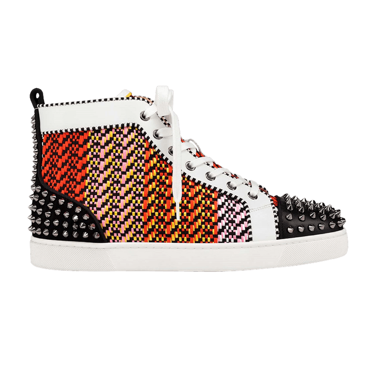 Buy Christian Louboutin Lou Spikes 2 High 'Raffia' - 1220854 CMA3 | GOAT
