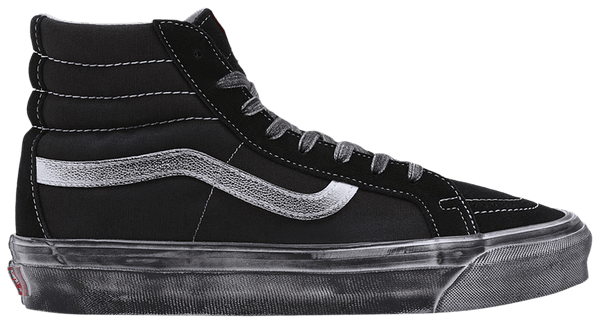 Buy Vans OG Sk8-Hi LX 'Stressed - Black White' - VN0A4BVBBA2 | GOAT