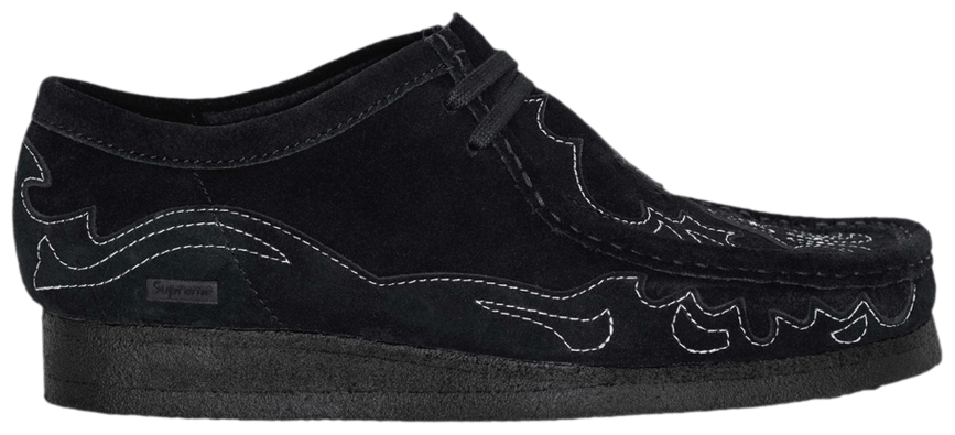 Buy Supreme x Clarks Original Wallabee 'Black' - 261 72609 | GOAT