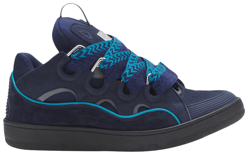 Buy Lanvin Curb Sneakers 'Navy Blue Grey' - FM SKRK11 DRAG E232913 | GOAT