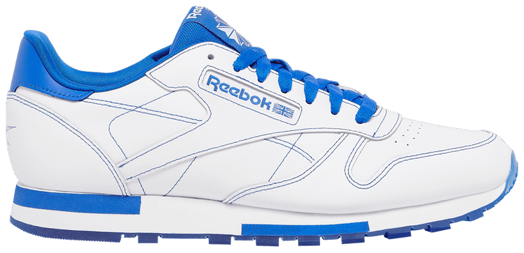 Buy Reebok Classic Leather 'White Court Blue' - GW0149 | GOAT