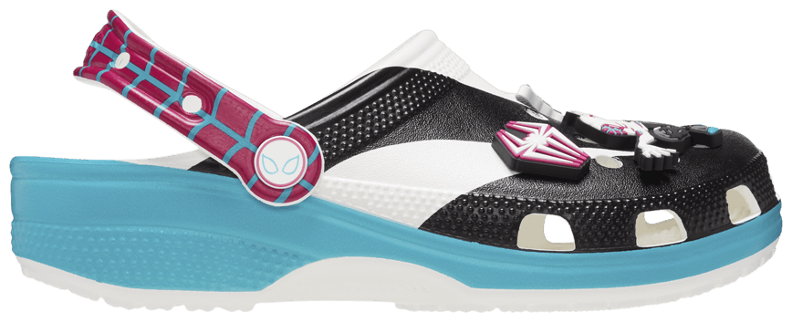 Buy Marvel x Crocs Classic Clog 'Ghost-Spider' - 208778 100 | GOAT