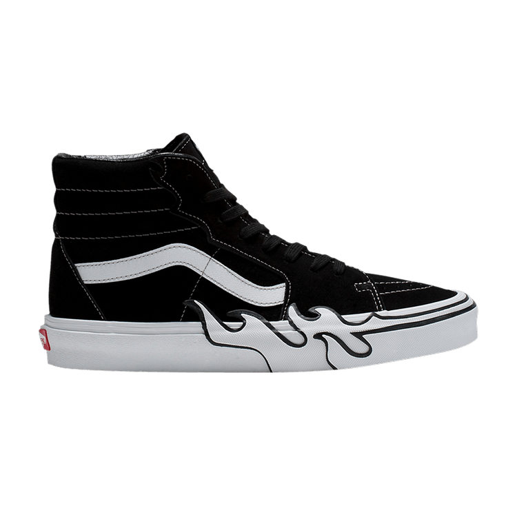 Buy Vans Sk8-Hi 'Flame - Black' - VN0005UJBZW | GOAT